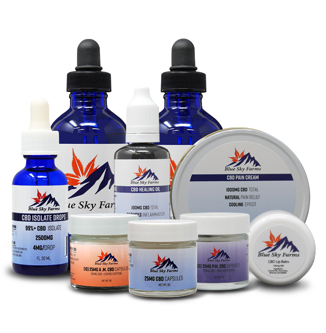 Wholesale Hemp Cannabidiol Oil | CBD | Blue Sky Farms